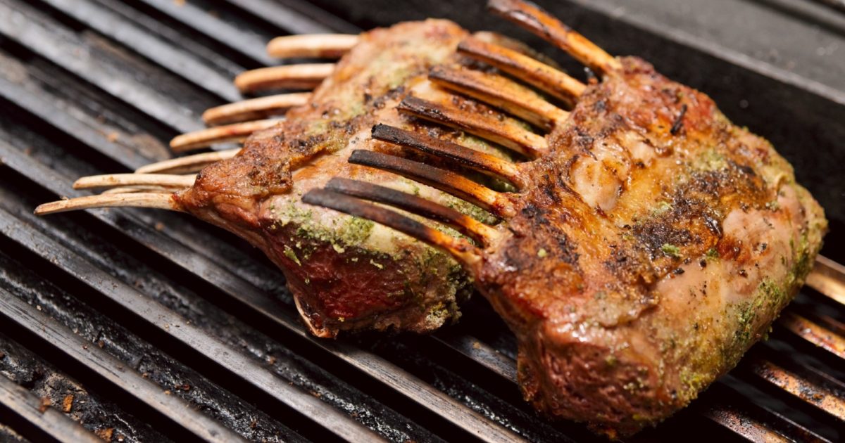 Grilled Rack of Lamb with Demi-Glace | J. Lohr